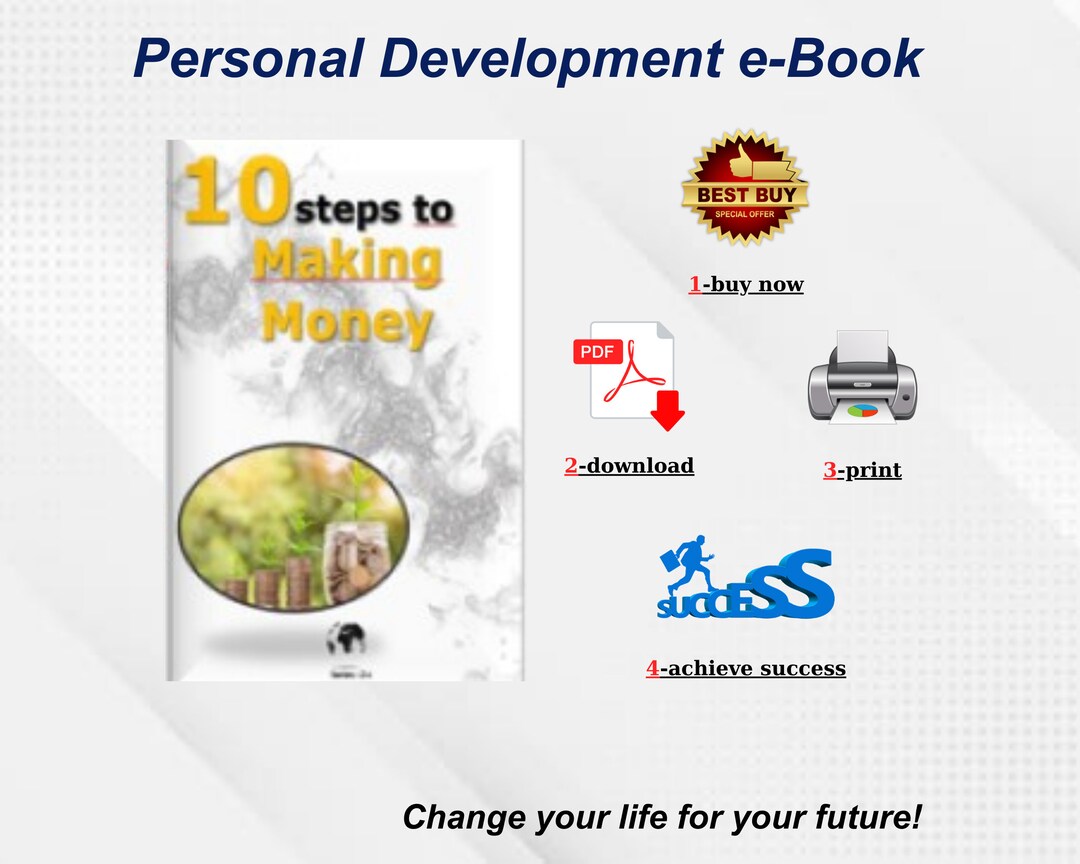 Making Money-personal Development Ebook-personal Development Digital ...