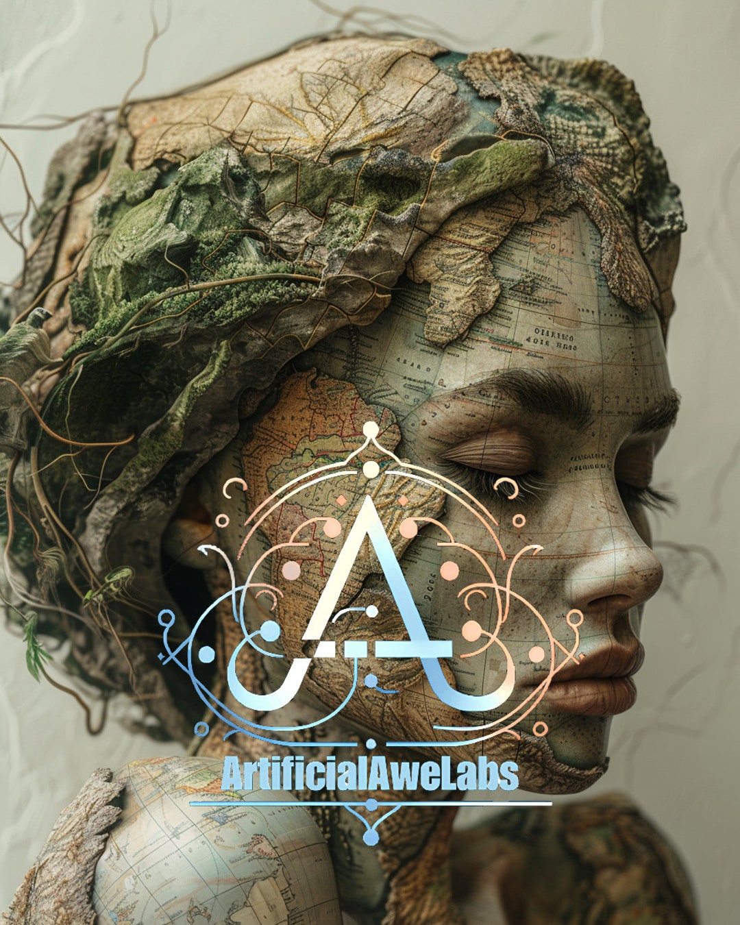 Map of Her Skin9-cartography of the Soul. Map Skin Art, Cartographic ...