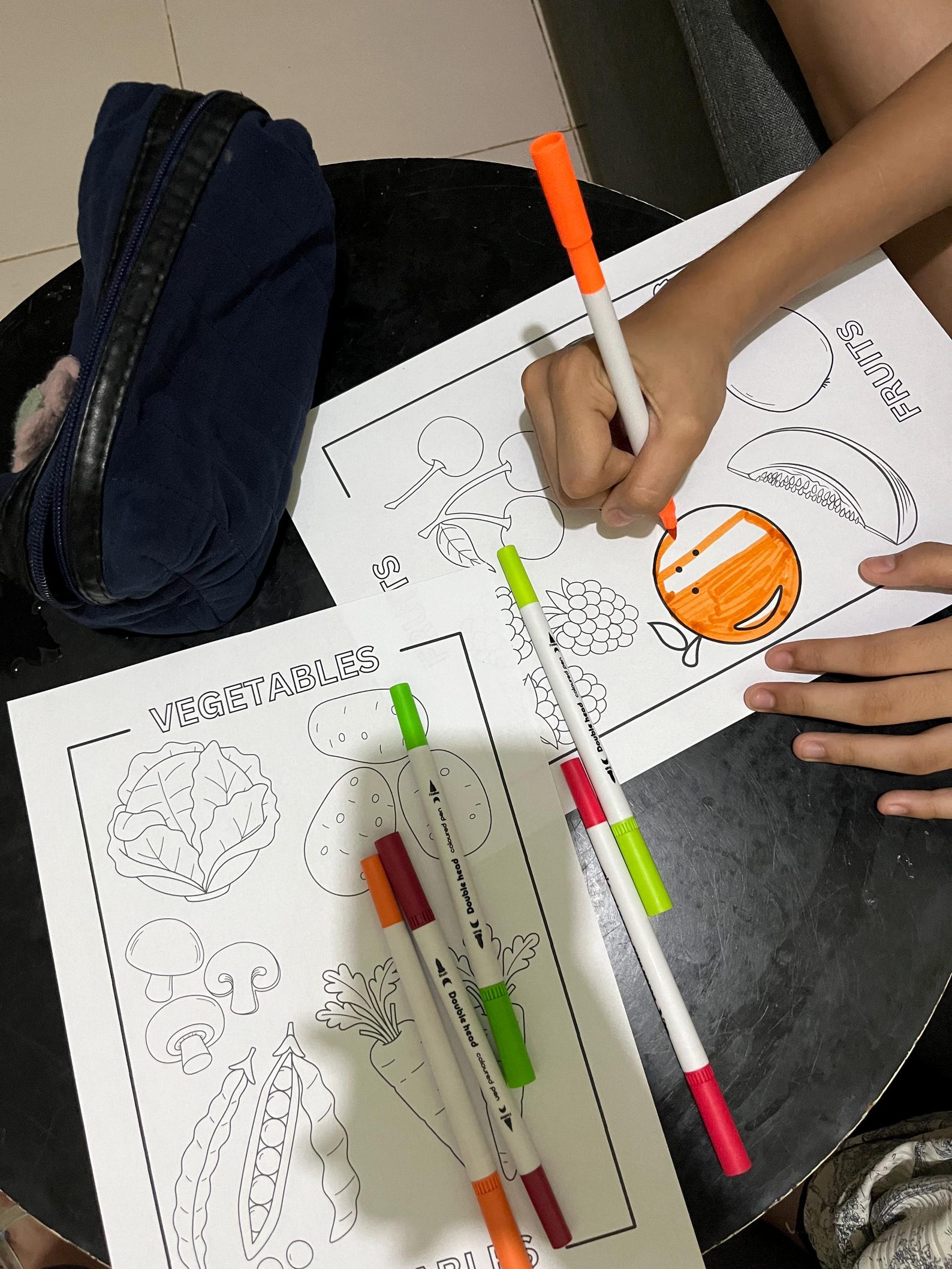 14 Page Printable Food Coloring Sheets for Toddlers--fun Learning ...