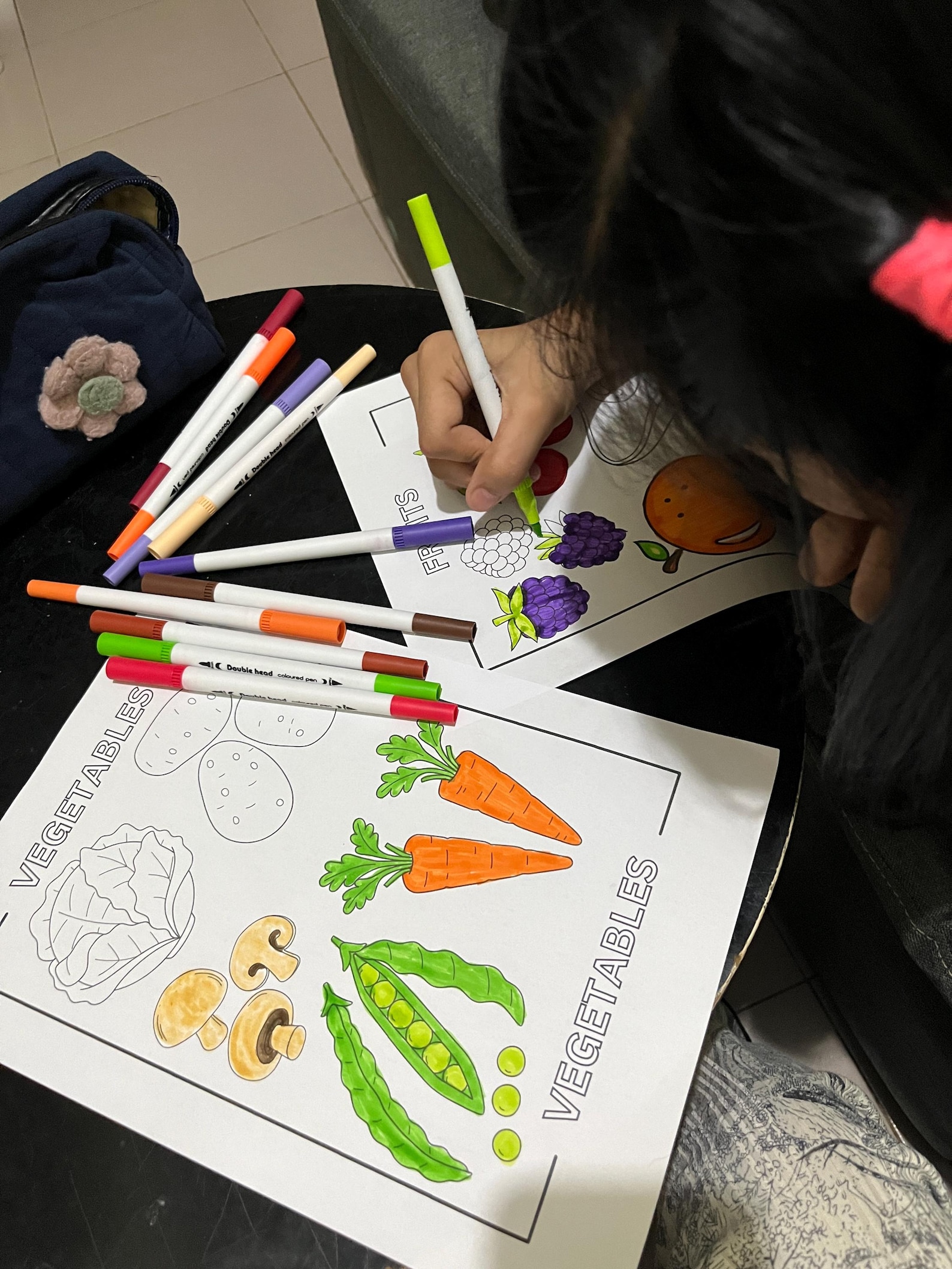 14 Page Printable Food Coloring Sheets for Toddlers--fun Learning ...