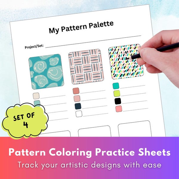 Acrylic Practice Sheet - Etsy