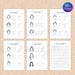 Skin & Hair Color Practice Worksheets – Portrait Coloring Templates for ...