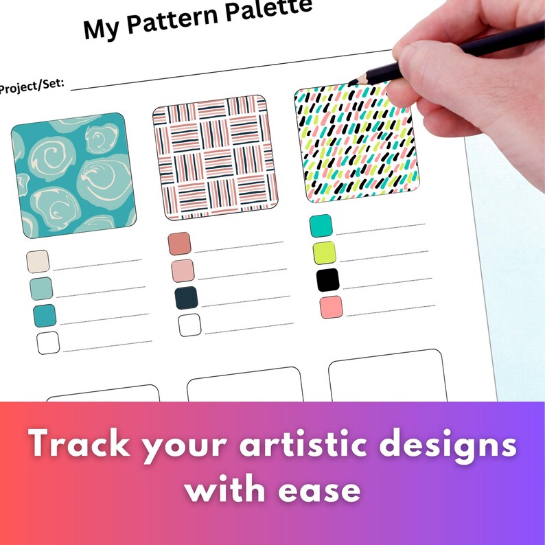 Coloring Practice Sheets Template for Texture, Patterns and Blends ...