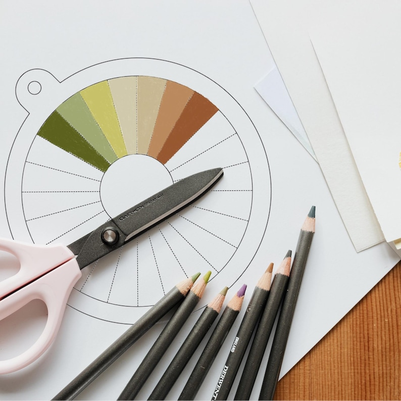 Printable Color Wheel Swatch Chart – Portable Blank Color Swatch ...
