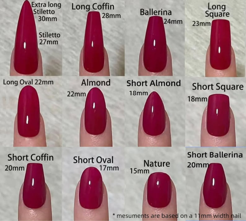 3D Flower Gold Chrome Press on Nails: Handmade Faux Acrylic Gel Nails ...