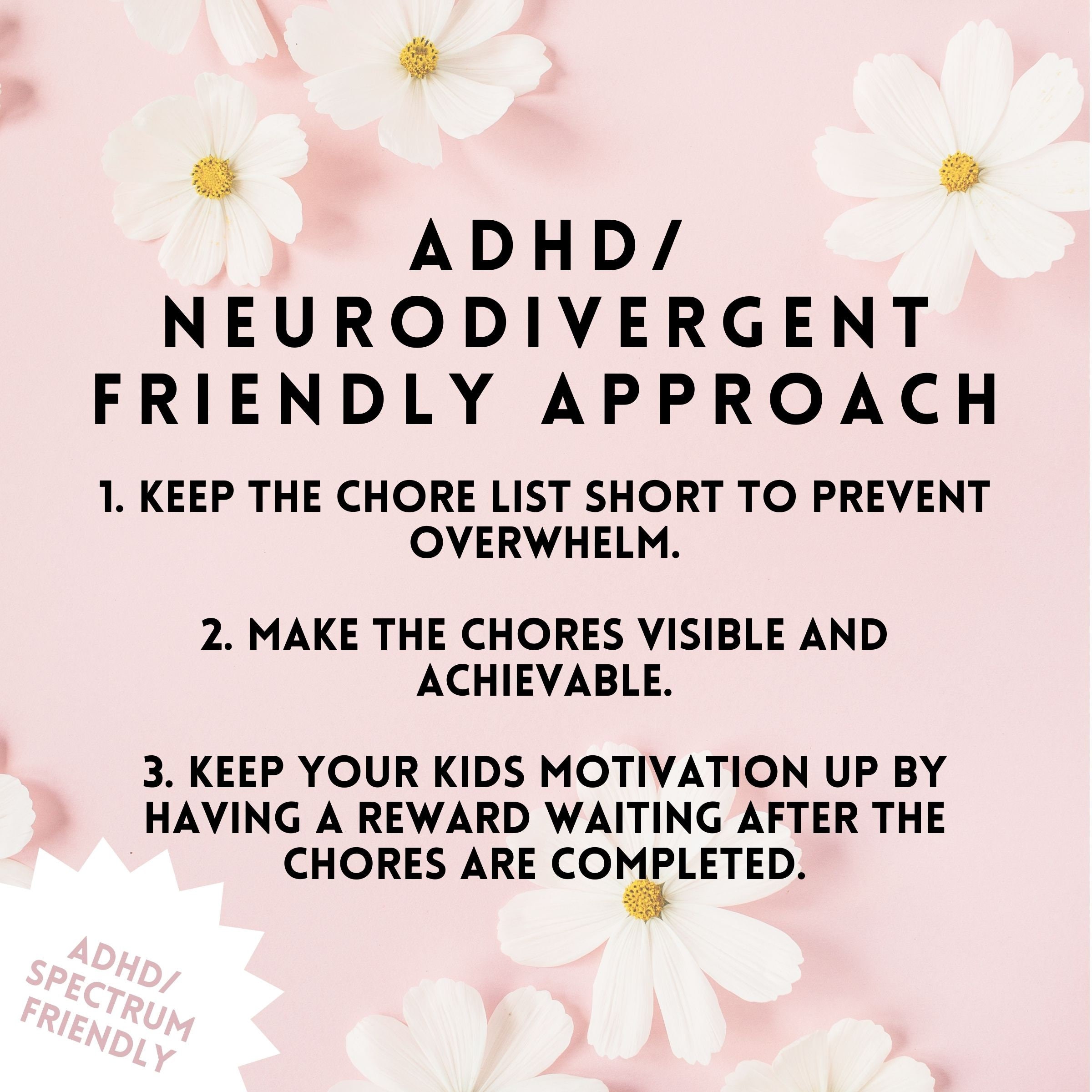 Tween Chore Chart Cleaning Schedule Preppy Reward Chart Checklist for ...