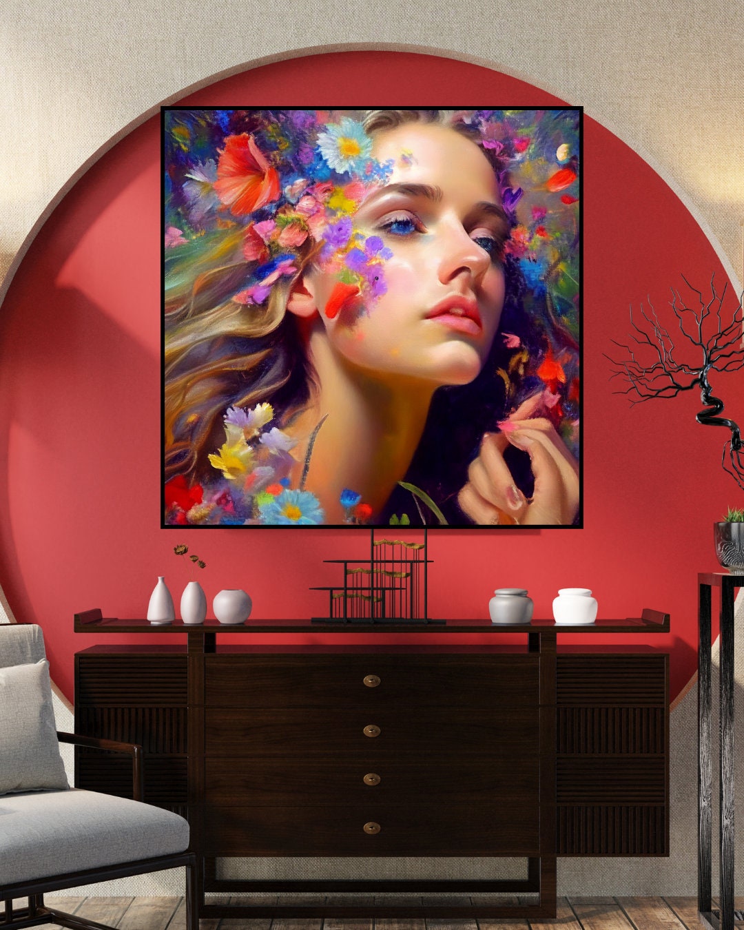 Colorful Beauty Girl People With Beauty and Self-confidence - Etsy