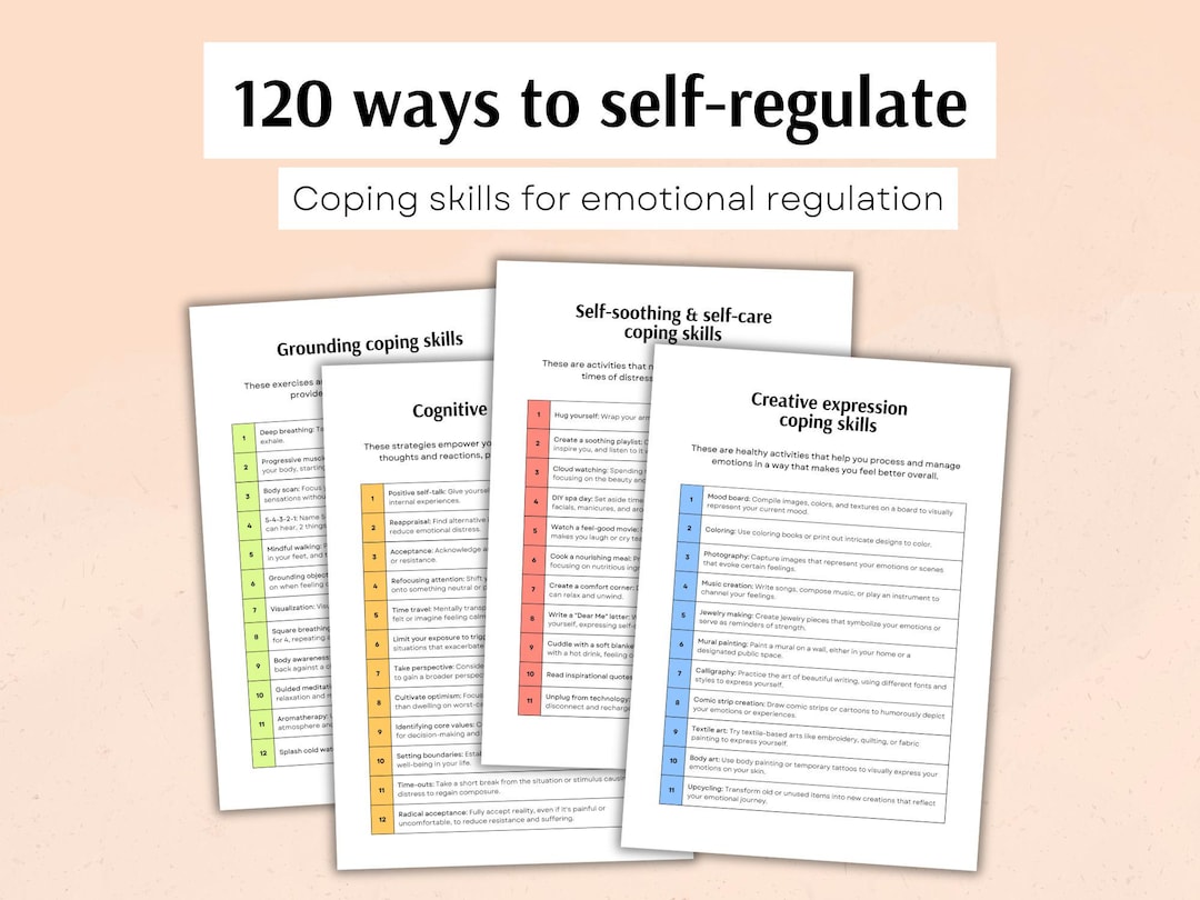 Emotion Self-regulation Skills, How to Manage Emotions, Emotion ...