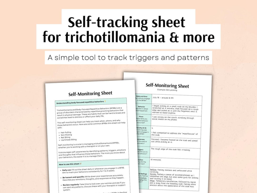 Hair Pulling, Skin Picking, Nail Biting, Lip/cheek Biting Self ...