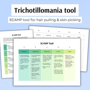 Trichotillomania SCAMP Tool, Body-focused Repetitive Behaviors Recovery ...