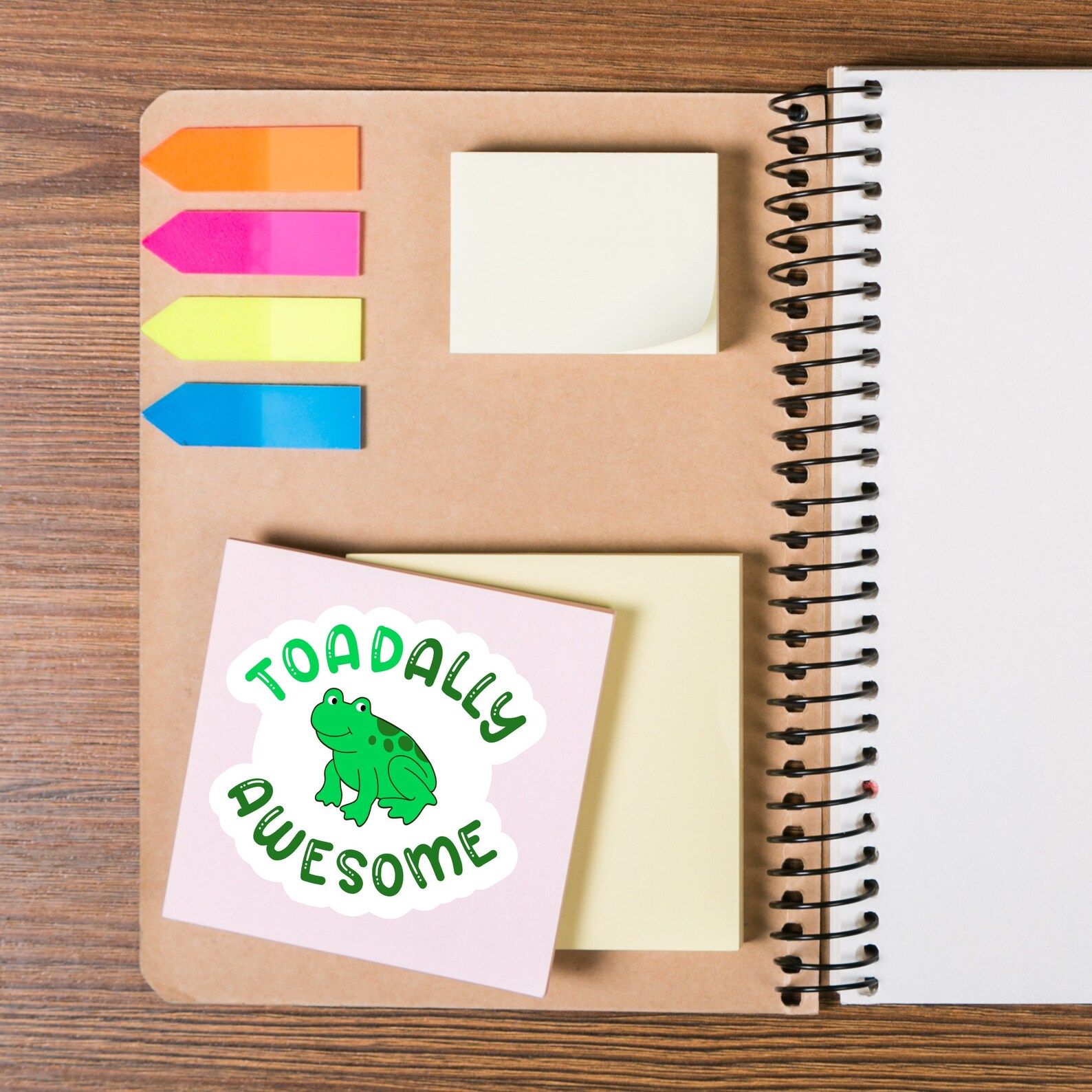 Totally Awesome Cute Frog Sticker for Kids, Adorable Frog Sticker for ...