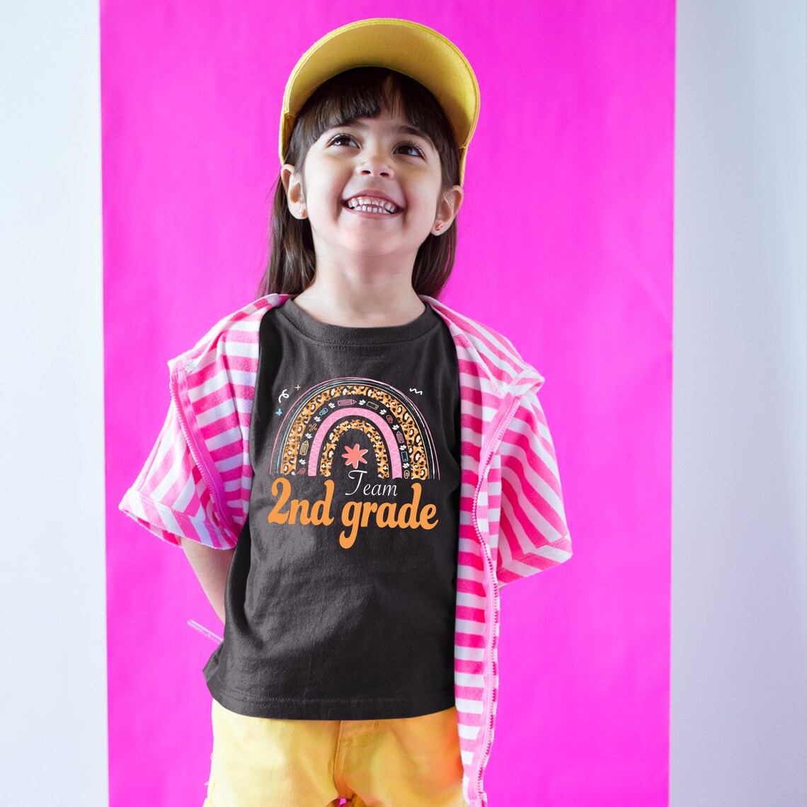 Second Grade Rainbow Shirt, 2nd Grade Kids Shirt, 2nd Grade T-shirt ...