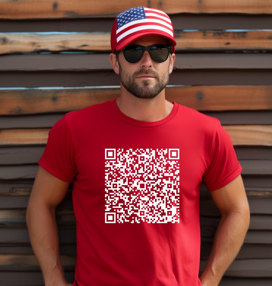 Trump Dancing Video Shirt, Trump Trendy Dancing QR Code Shirt, Trump ...