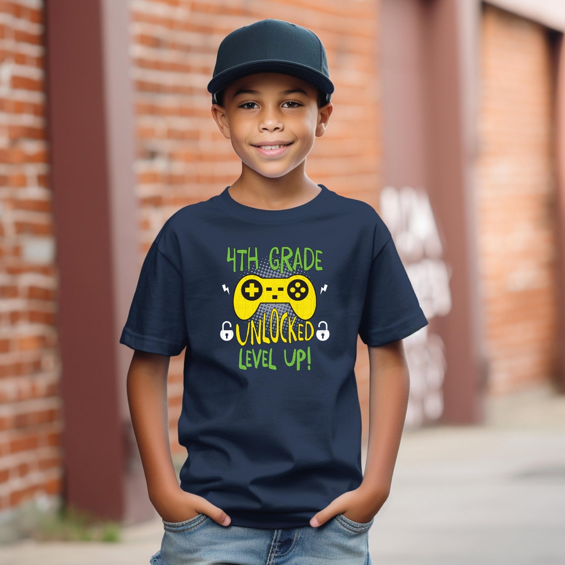 Fourth Grade Unlocked Level up Shirt, Fourth Grade Gamer Shirt, Back to ...