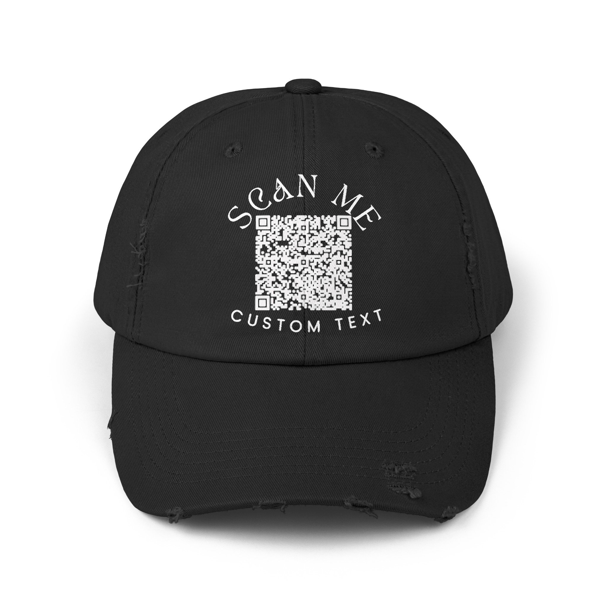 Changeable QR Code Hat Editable Custom QR Code Instantly Update Message ...