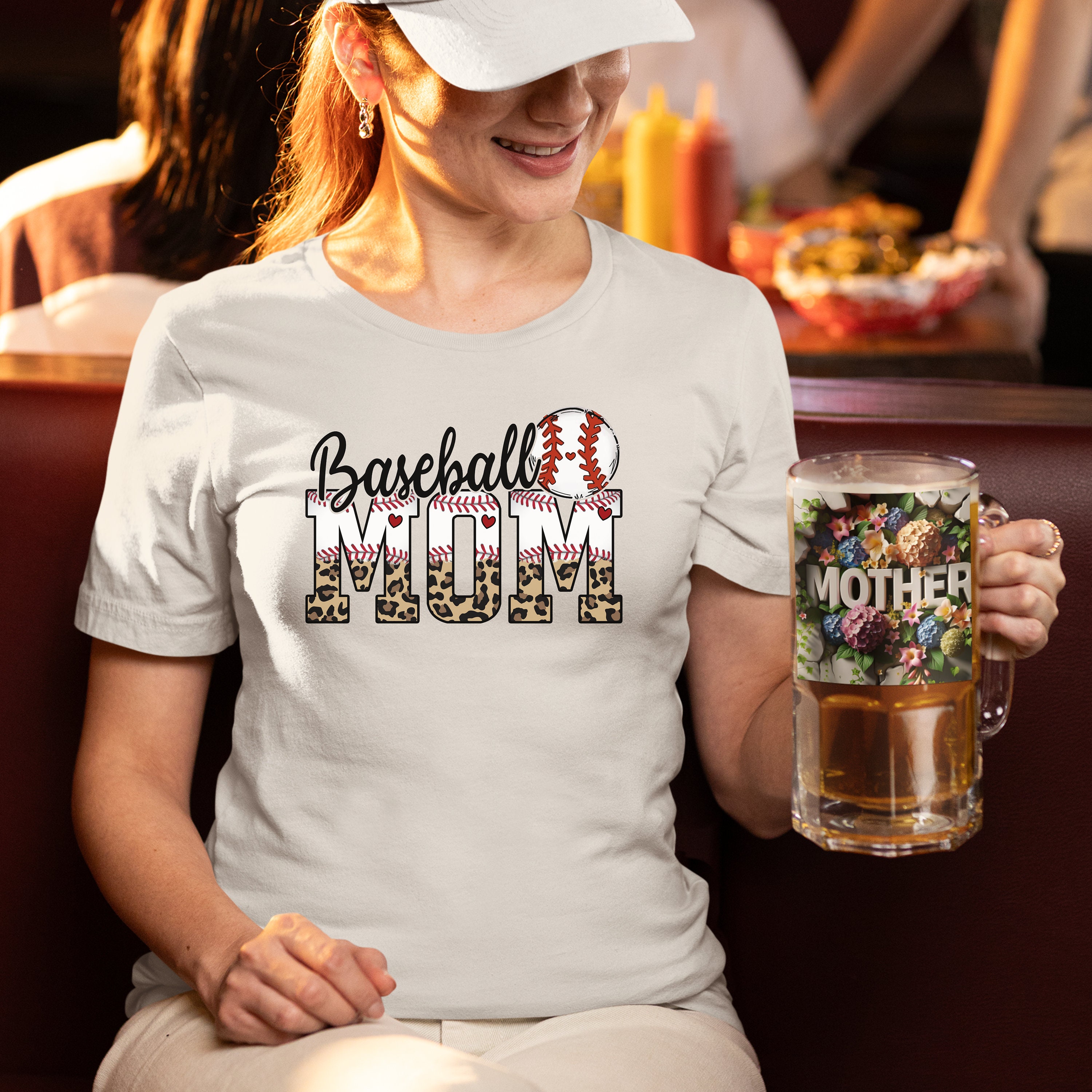 Baseball Mom T-shirt Baseball Season Shirt Gift for Baseball Lover Mom ...