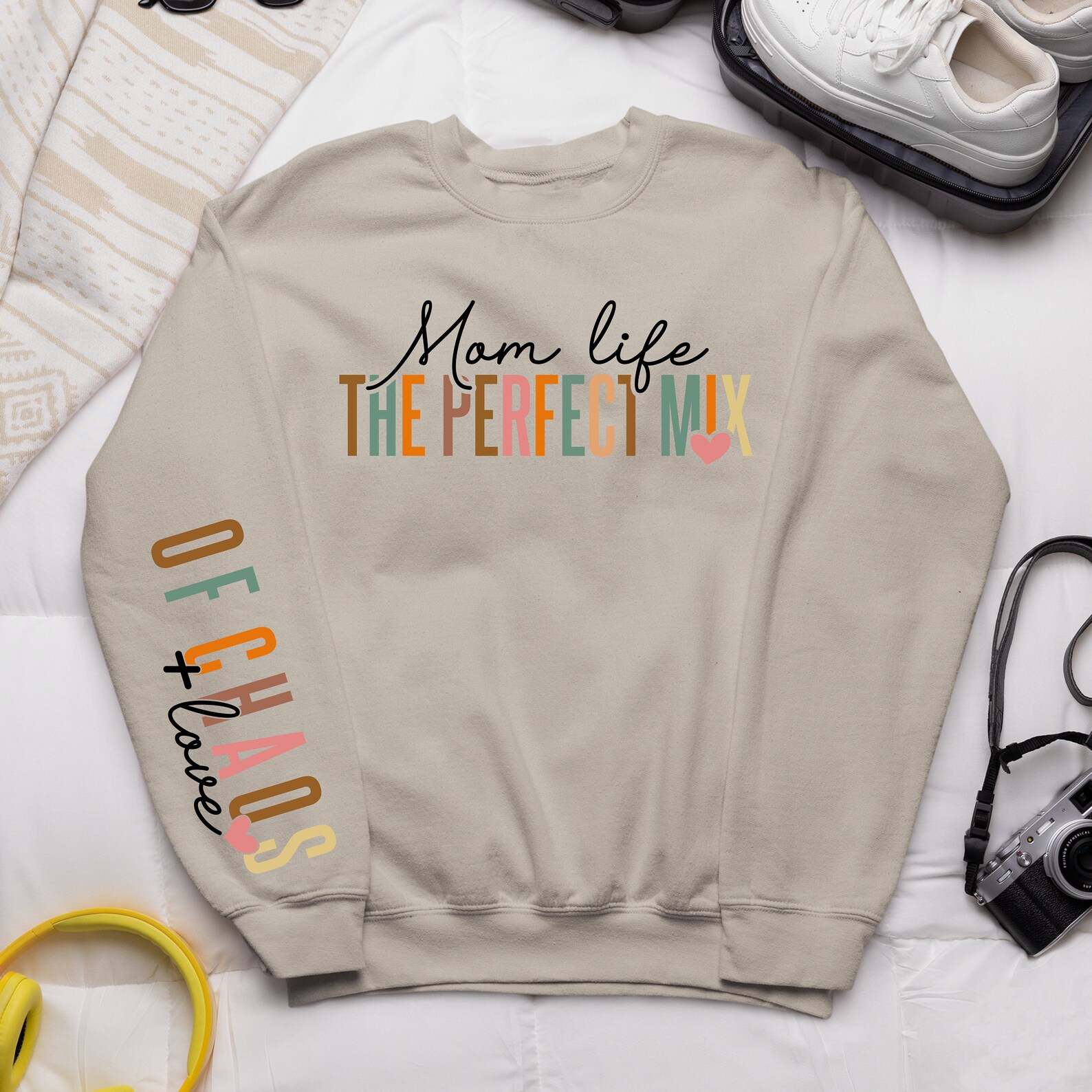 Mom Life Mother's Sweatshirt, Mothers Day Gift, Birthday Gift for Mom ...
