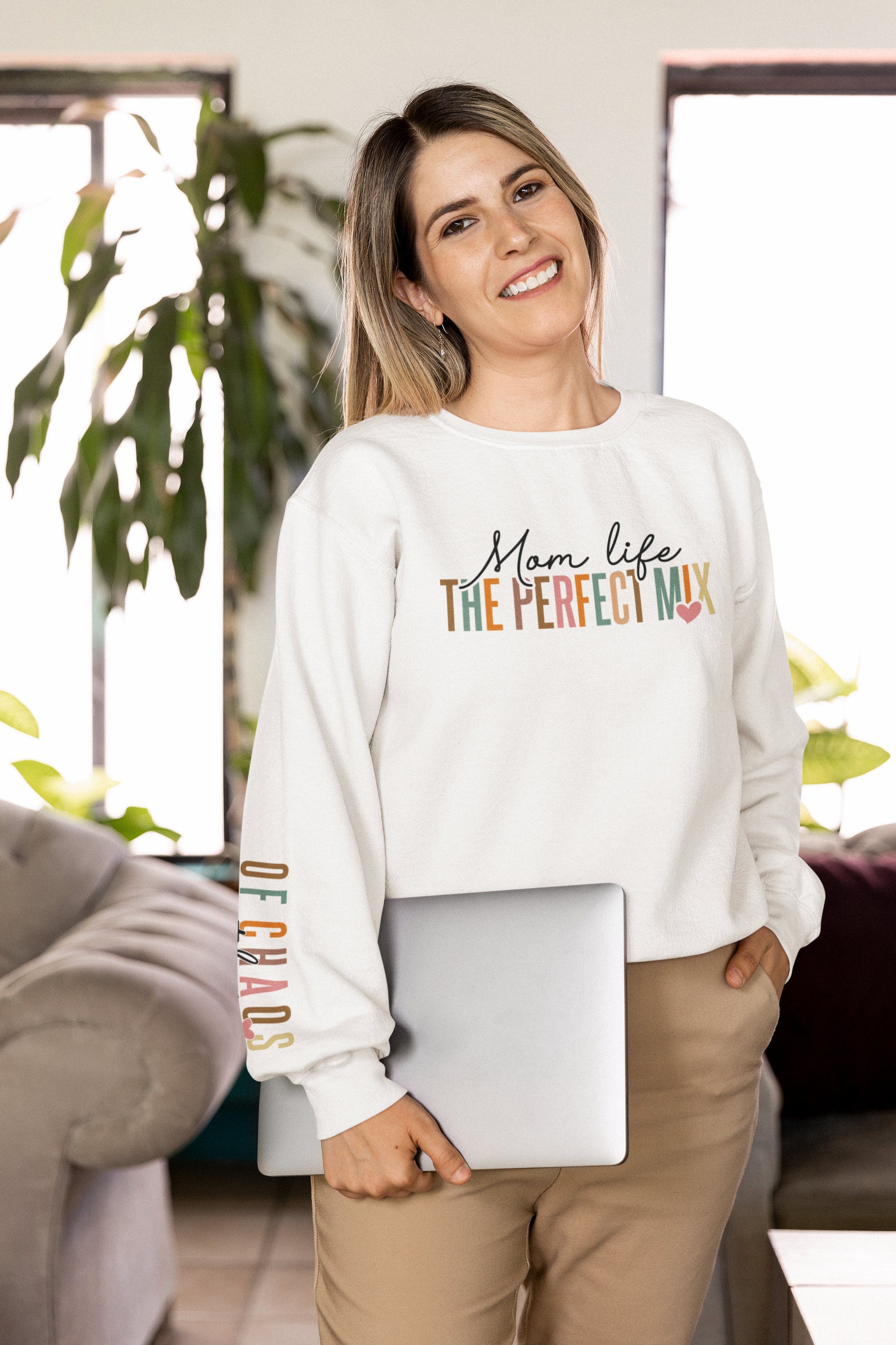 Mom Life Mother's Sweatshirt, Mothers Day Gift, Birthday Gift for Mom ...