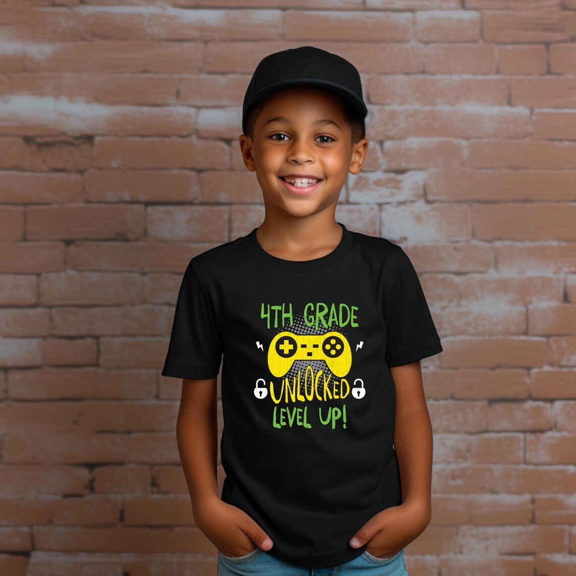 Fourth Grade Unlocked Level up Shirt, Fourth Grade Gamer Shirt, Back to ...