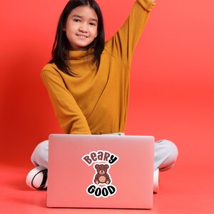 Beary Good Motivational Stickers , Cute Funny Teacher Stickers, Back to ...