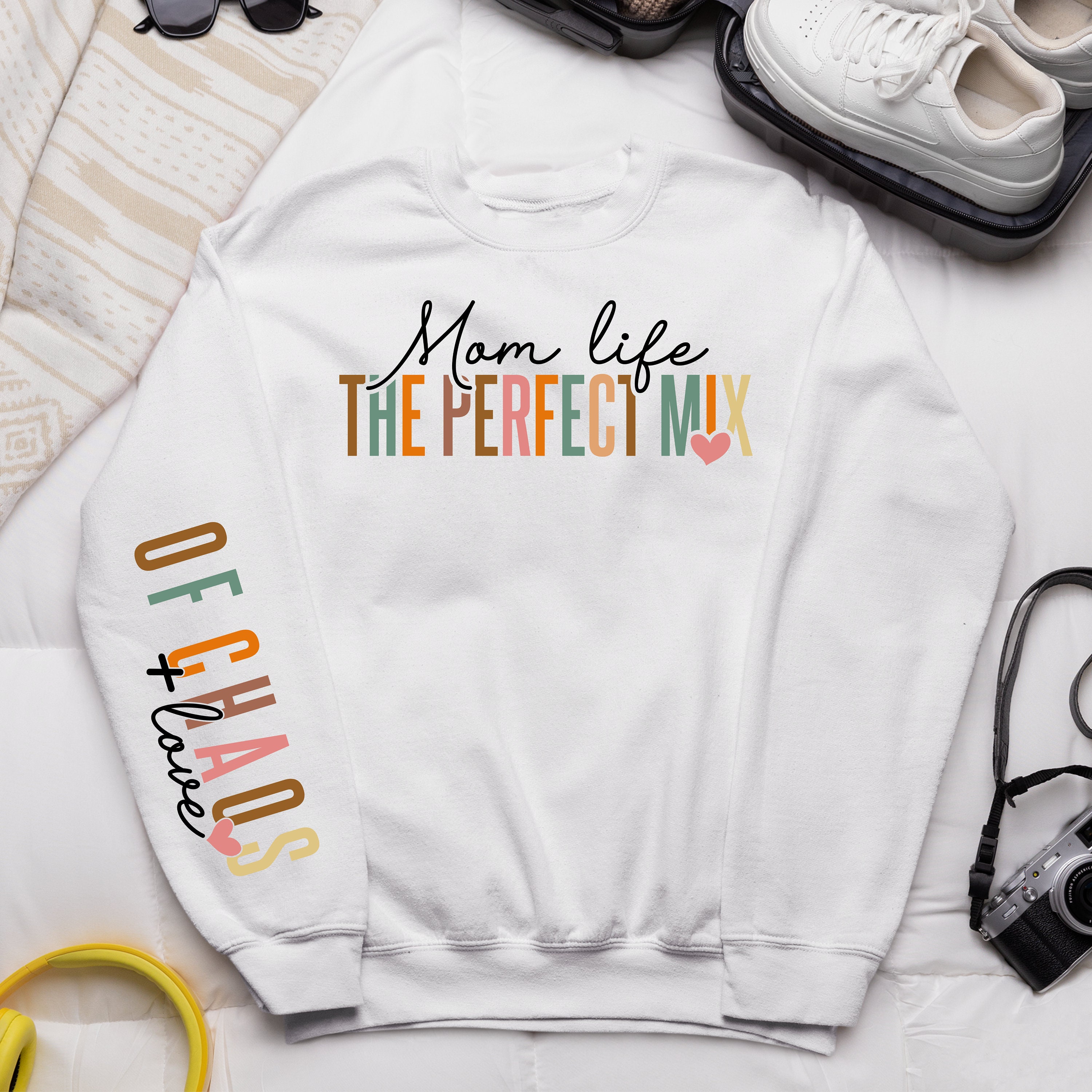 Mom Life Mother's Sweatshirt, Mothers Day Gift, Birthday Gift for Mom ...