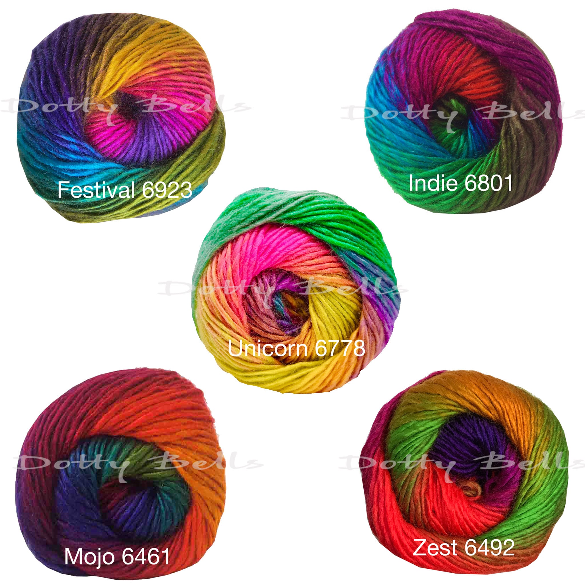 Cygnet Boho Spirit DK / LIGHT ARAN Acrylic Yarns 100g Ball for ...