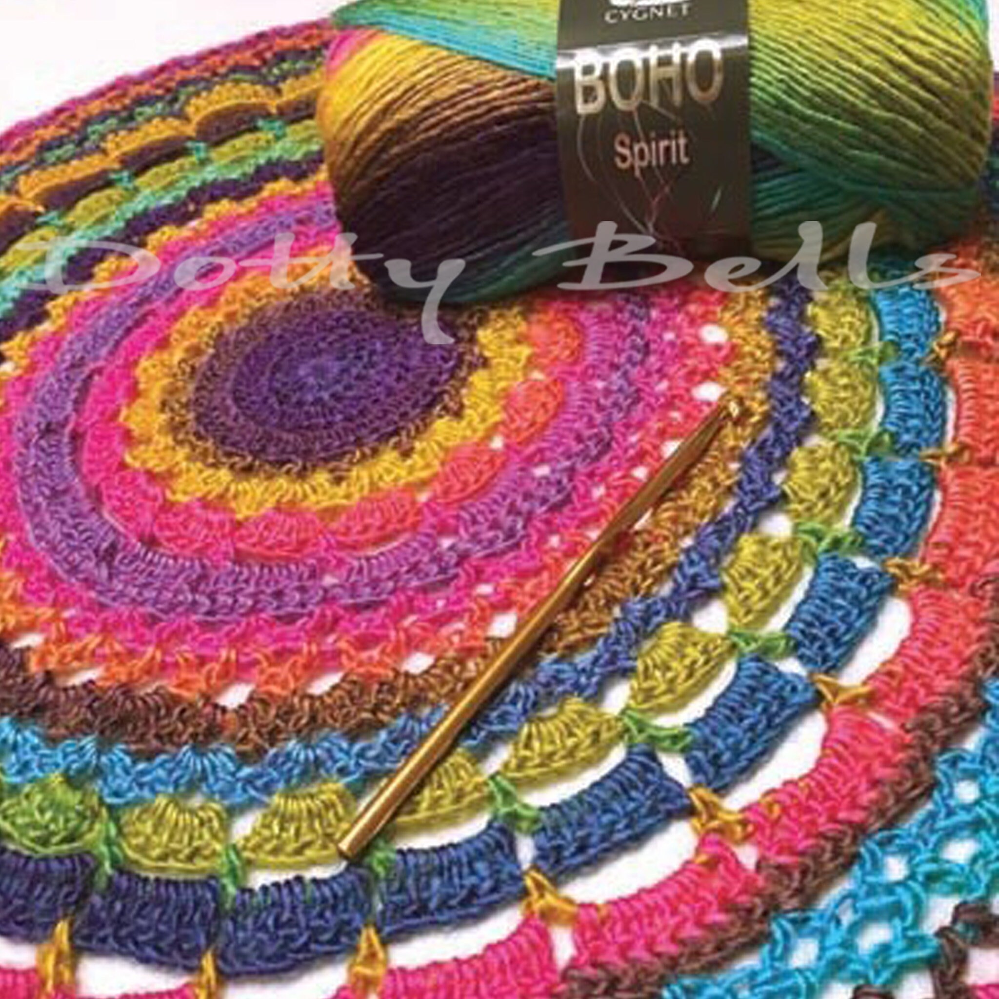 Cygnet Boho Spirit - DK / LIGHT ARAN - Acrylic Yarns - 100g Ball - for ...