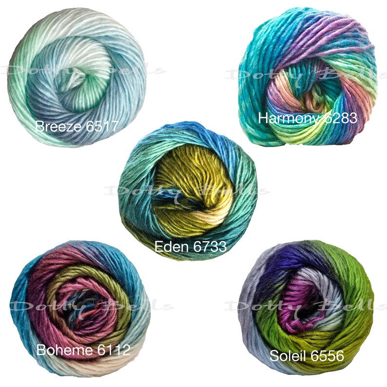 Cygnet Boho Spirit - DK / LIGHT ARAN - Acrylic Yarns - 100g Ball - for ...