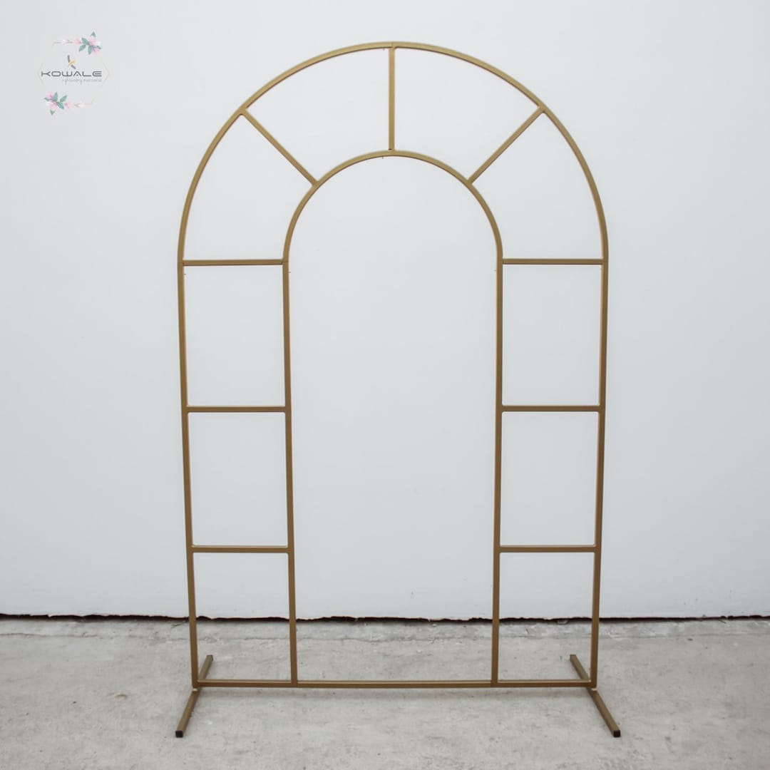 Oval Wedding Arch / Iron Wedding Arch / Metal Arch / Wedding Decoration ...