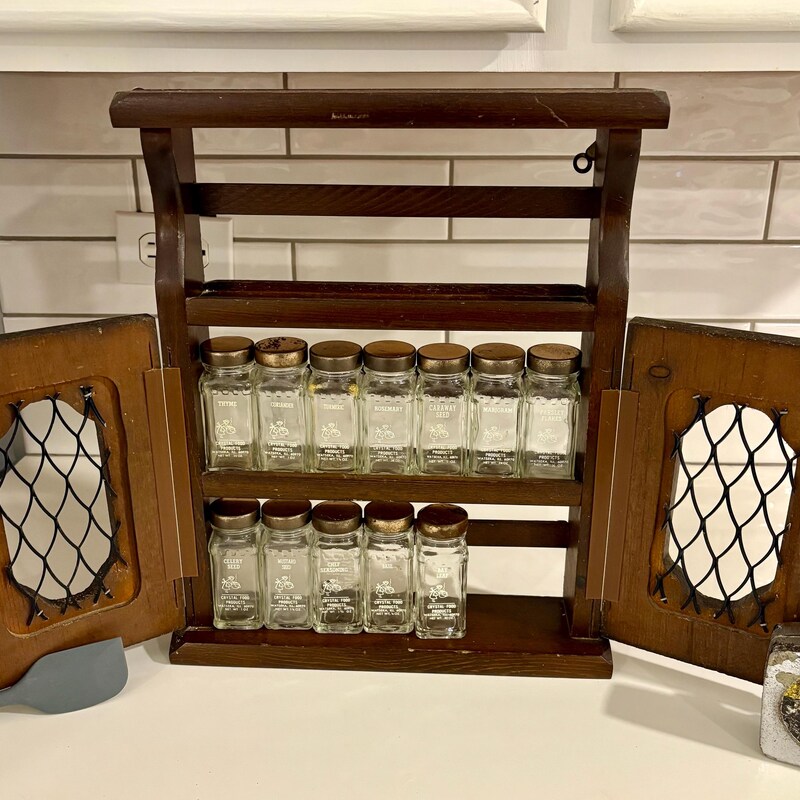 Vintage Spice Rack - Etsy