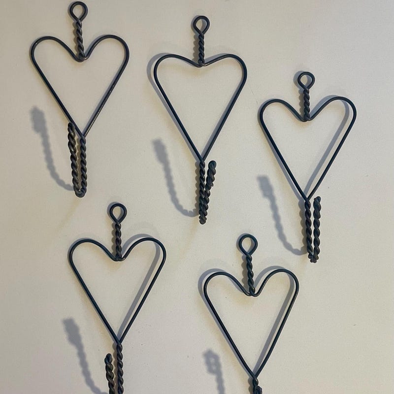 Heart Hooks - Etsy