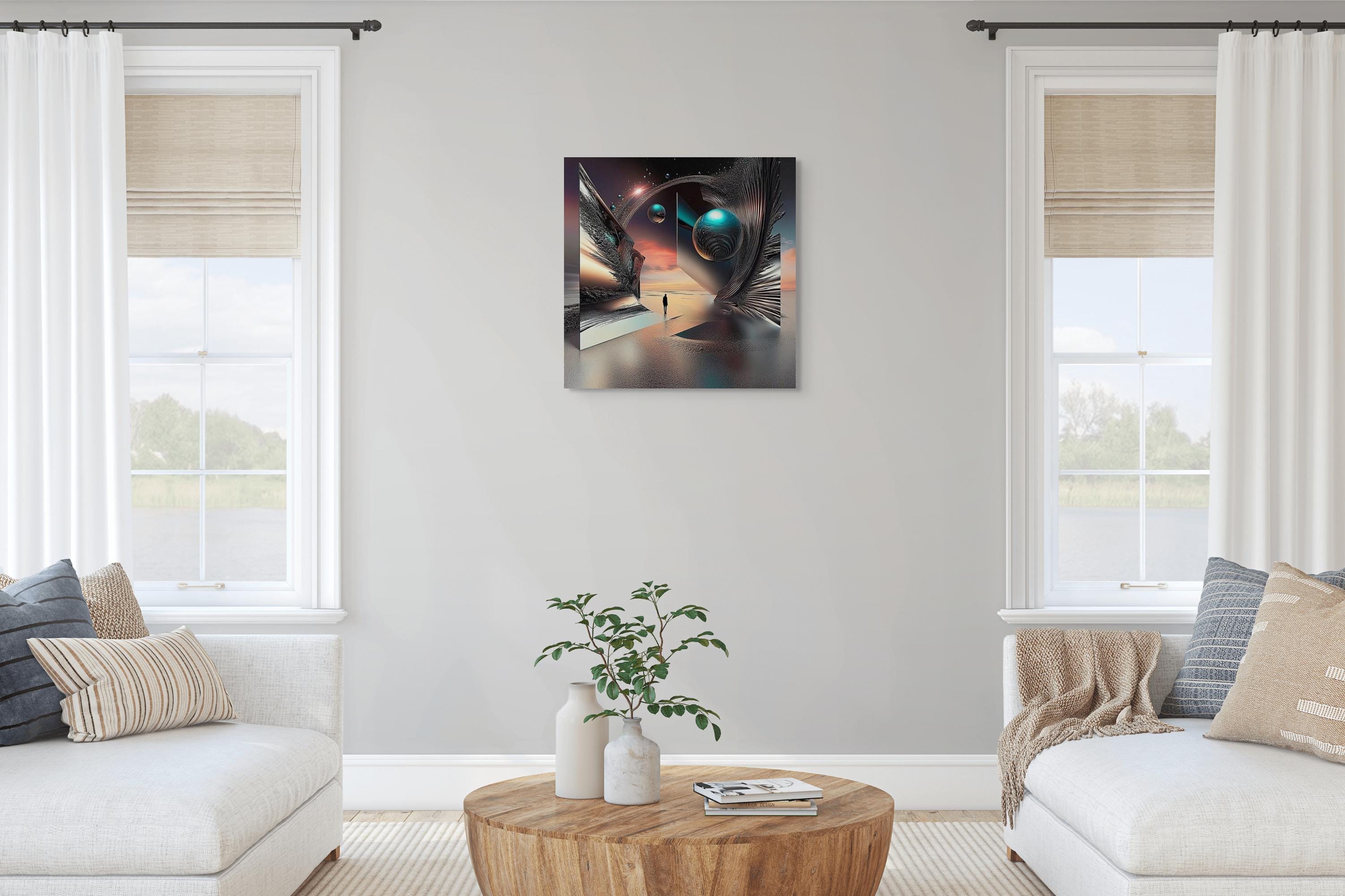 Inverse Dreams - Digital AI Sci-fi Concept Art - Etsy