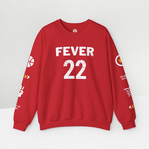 Fever Basketball Sweatshirt - Etsy