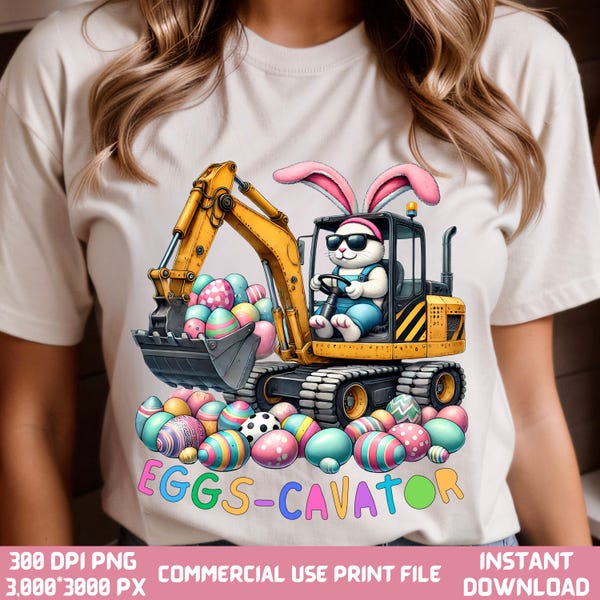 Pink Excavator - Etsy