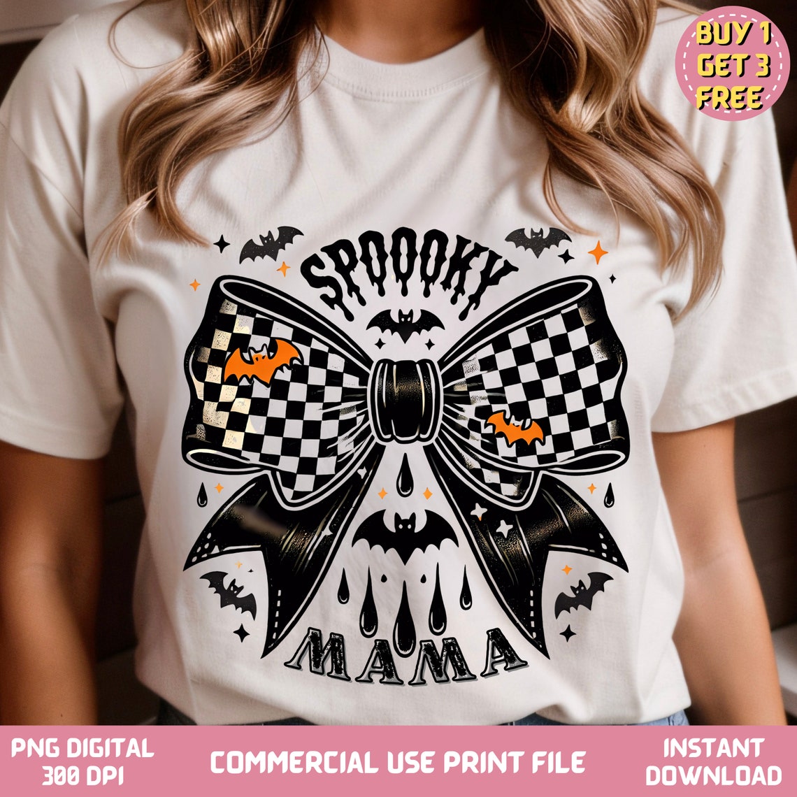 Spooky Mama Png, Coquette Halloween Png, Spooky Season Png, Retro ...