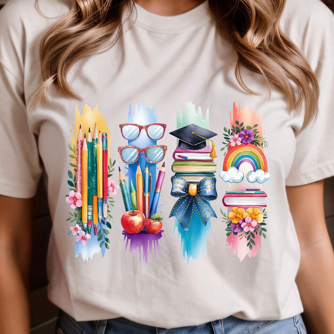 Back to School Graduation Brush Stroke PNG, Teacher Apple Pencil ...