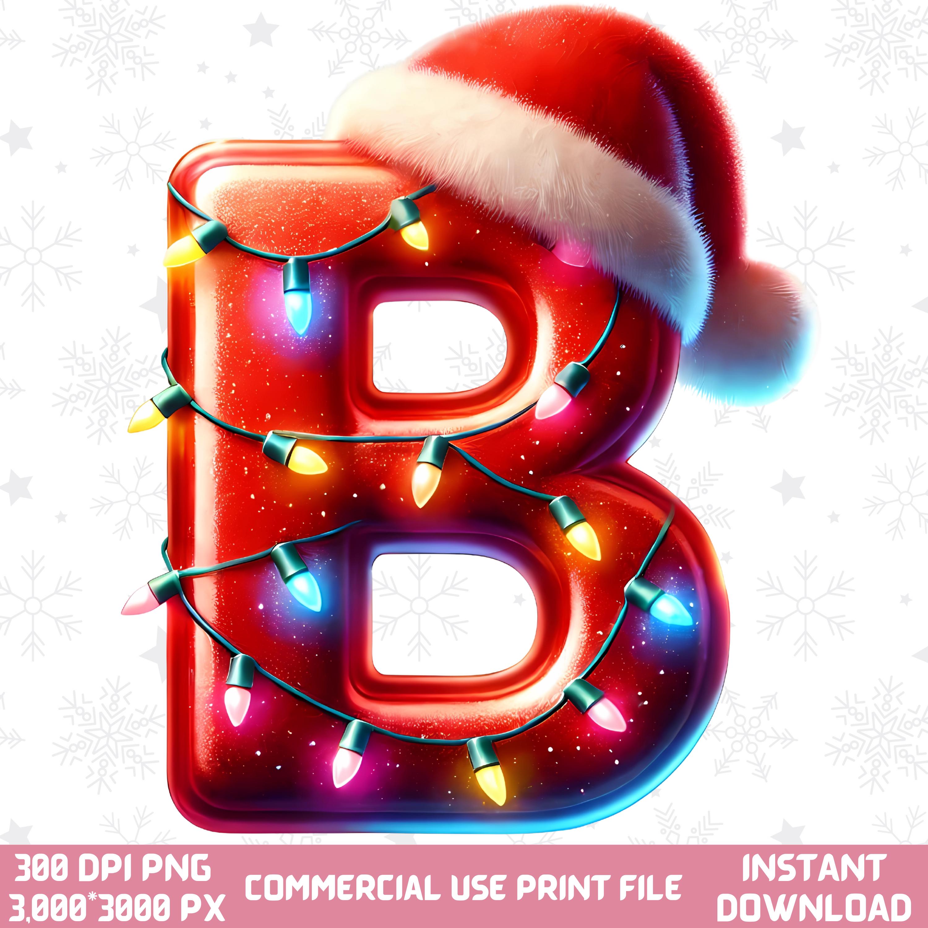 Christmas Light Alphabet Clipart - 26HQ Png, Memory Books, Card Making ...