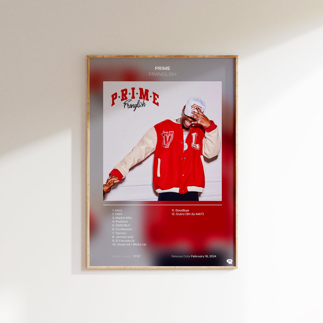 Album Cover Poster Prime by Franglish, Rap Poster Fr, Rapper Poster ...