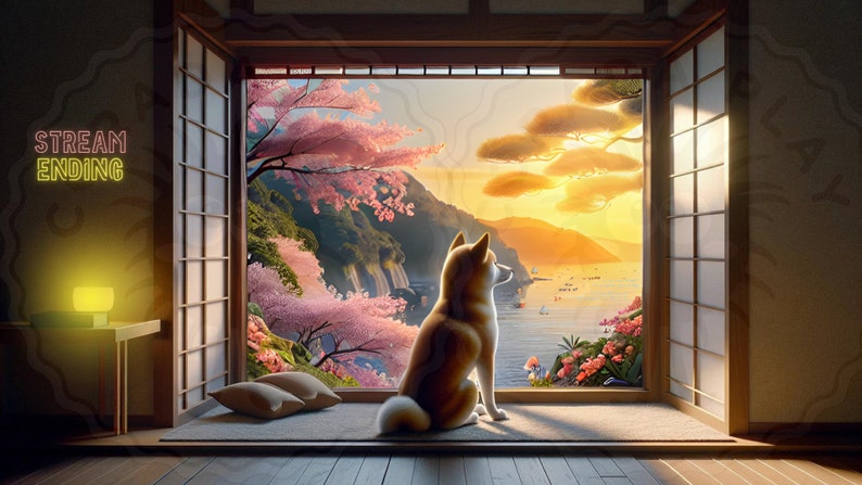 4 Animated Stream Screens|4 Static|ai Stream Overlay|starting,brb ...