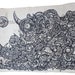 Line Drawing on Mulberry Paper, Acrylic Color Painting, Ppinssartique ...