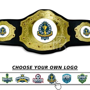 Custom Championship Belt UFC Classic Wrestling Belt Personalized Title ...