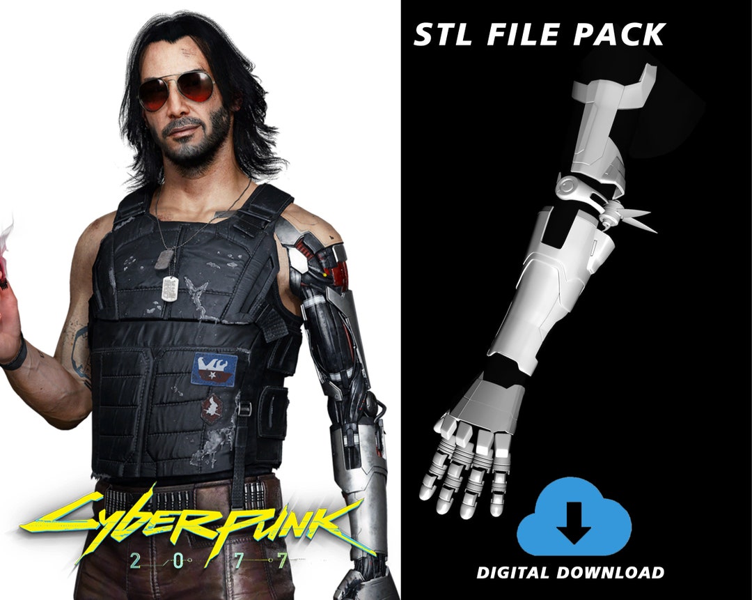 Cyberpunk 2077 Johnny Silverhand Costume, Digital Download File, Johnny ...