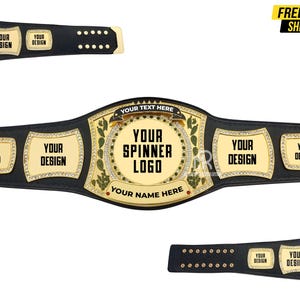 Custom Spinner Wrestling Championship Belt - Design Your Own Spinner ...
