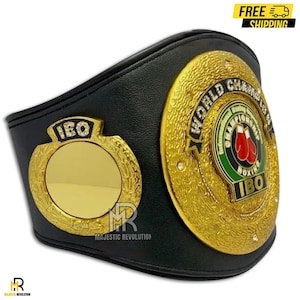 IBO World Championship Boxing Belt Replica - Authentic Design and ...