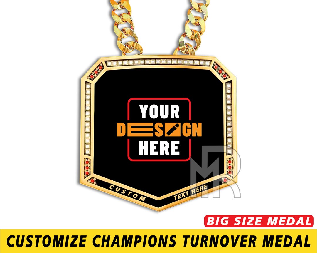 Custom Champion Medal Trophy Heavyweight Championship Medal ...