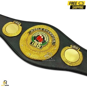 IBO World Championship Boxing Belt Replica - Authentic Design and ...