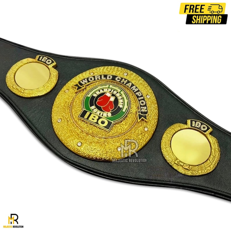 IBO World Championship Boxing Belt Replica - Authentic Design and ...
