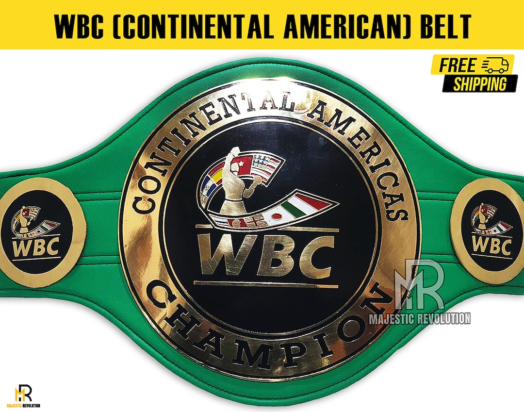 WBC Continental Americas Championship Belt - Adult Wrestling Belt ...