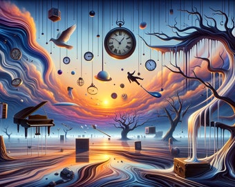 Symphony of Dream: the Surreal World of Salvador Dali, Wall Art ...