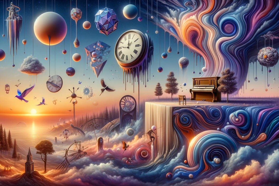 Symphony of Dream: the Surreal World of Salvador Dali, Wall Art ...